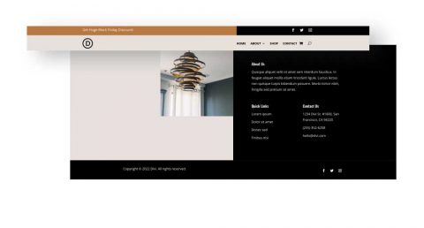 Headers and Footers | Just another Elegant Themes Examples 2022 Sites site