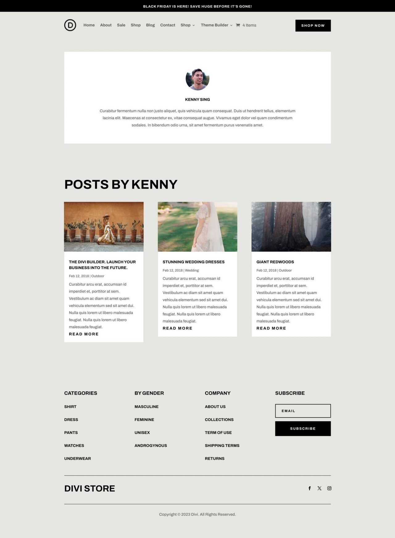 Website Pack Store | Just another Elegant Themes Examples Site